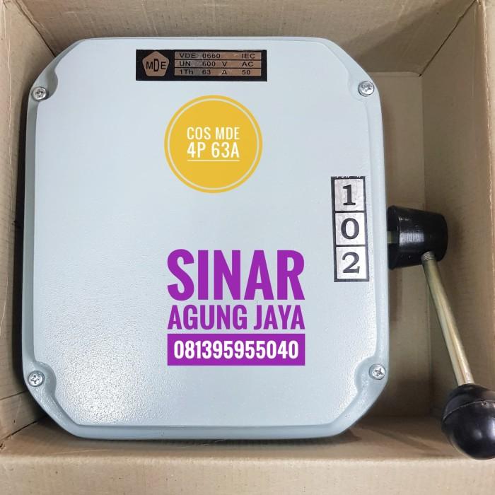 Jual Cos Mde 4P 63A Ohm Saklar Mde 63A Tuas Pln Genset Panel Box Gz Mde - Kota Surabaya - Arial ...