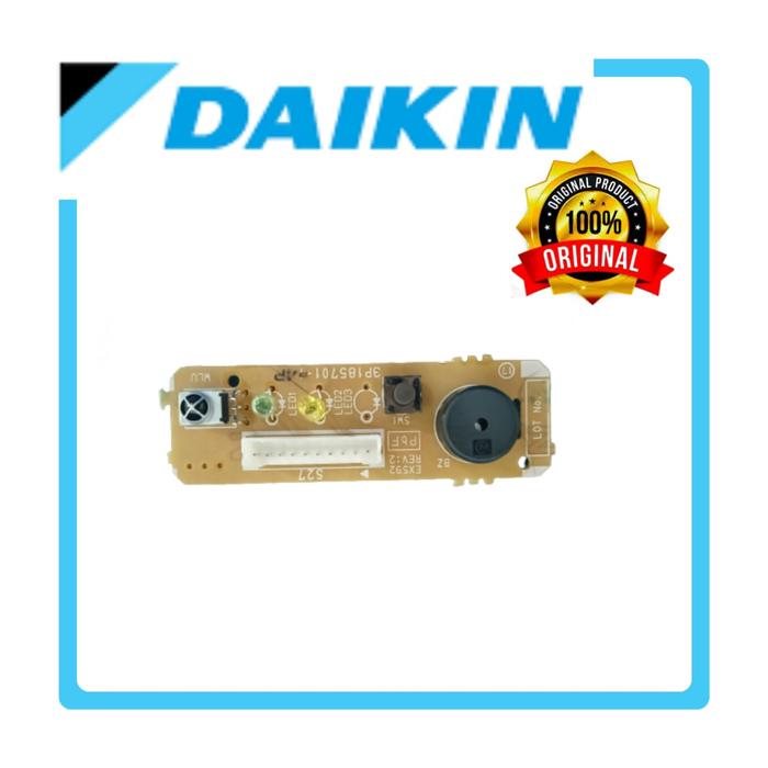 Jual PCB RECEIVER/SENSOR REMOT AC DAIKIN ORIGINAL FTKQ25UVM4 - Kab ...