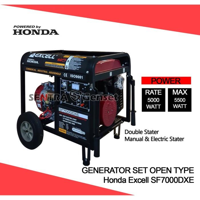 Jual Genset Honda 5000 Watt. Honda Excell Sf7000Dxs - Kota Surabaya ...