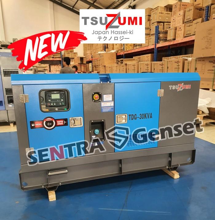 Jual Genset Silent 30 Kva 24 Kw Tsuzumi Tdgf 30 Japan Technology New Model - Kota Surabaya ...