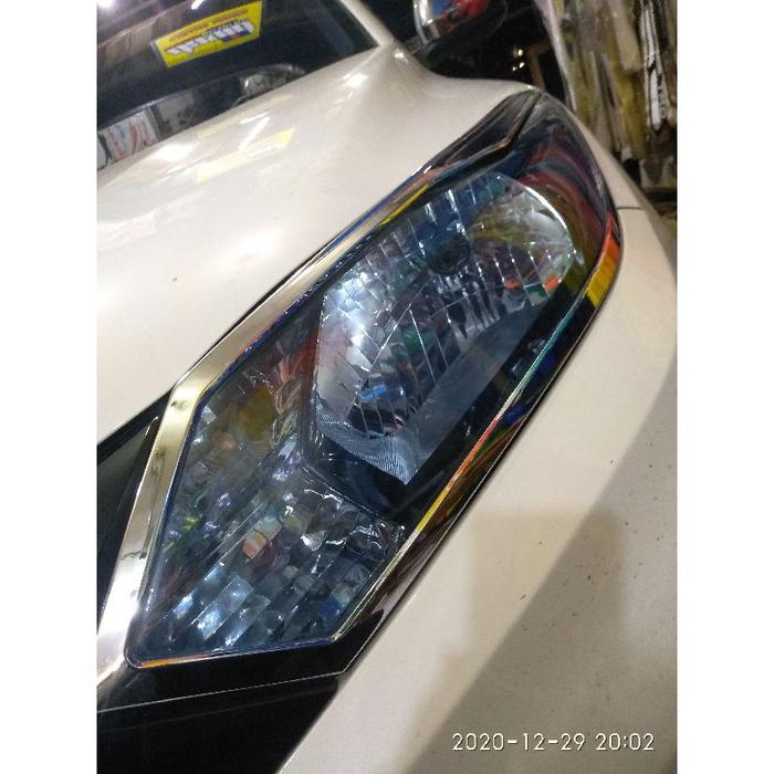 Jual Skotlet Stiker Warna Biru Muda Transparan Hybrid Glossy,,, Lebar ...