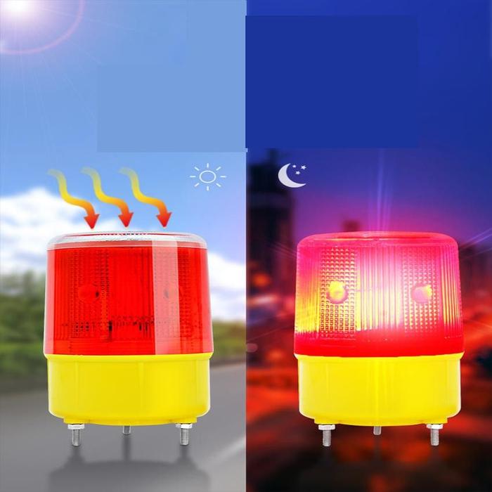 Jual Megnetic Daya Surya Lampu Peringatan LED Warna Merah untuk Lalu ...