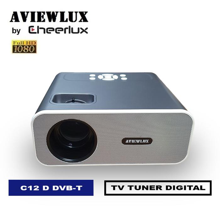 Jual Cheerlux C12D DVB T1 Proyektor Tv Tuner Digital Aviewlux - Jakarta ...