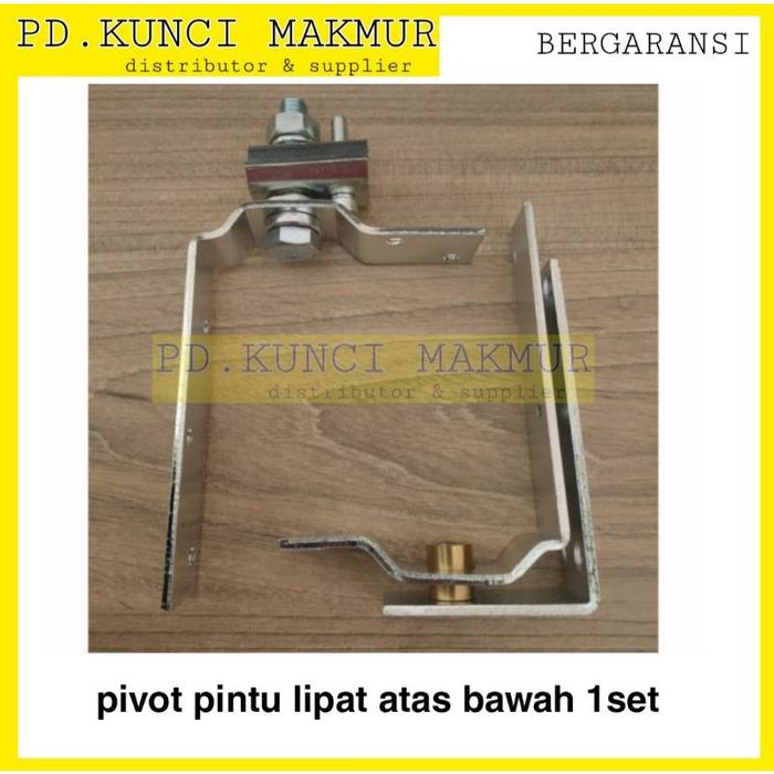 Jual pivot pintu lipat heavy duty 1set atas bawah pivot pintu gantung ...