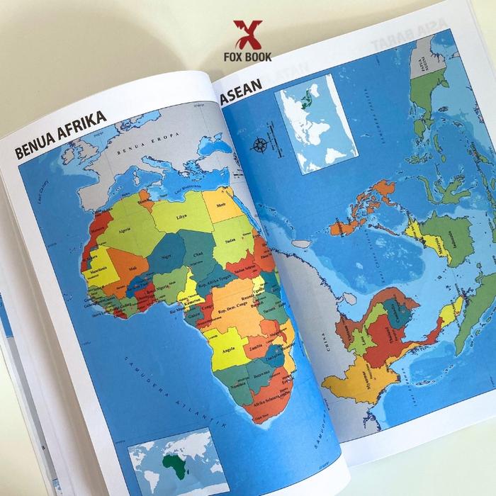 Jual Peta Atlas Terlengkap Dan Terkomplet : Indonesia Dan Dunia - Jakarta Selatan - jayaberkah97 ...