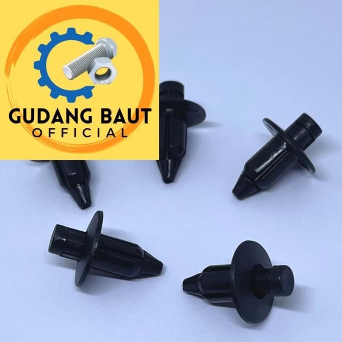 Jual [PAKET ISI 100 PCS] Baut Kancing Klip Body Plastik Rivet M7 - Kota ...