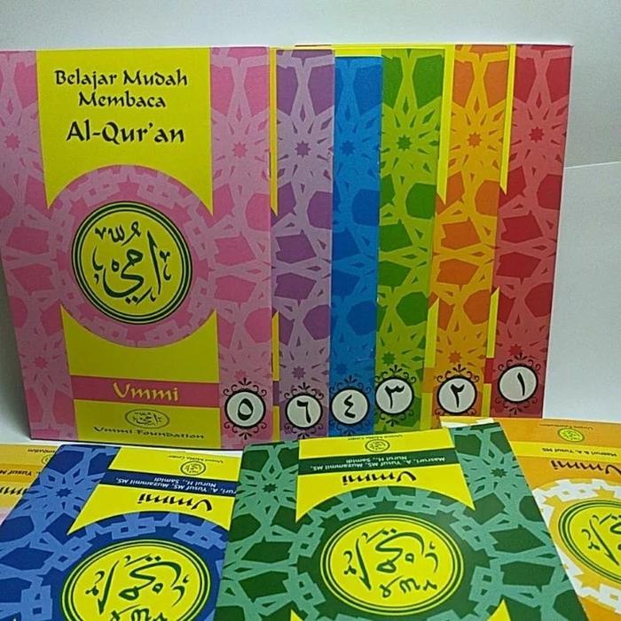 Jual 1 Paket Buku Belajar Membaca Al - Qur'an Metode Ummi Jilid 1 Sampai 6 Di Seller Rumix ...