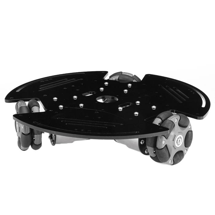 Jual BJJ DIY Cerdas RC Robot Tricycle Mobil Dengan Omni Wheel 370 ...