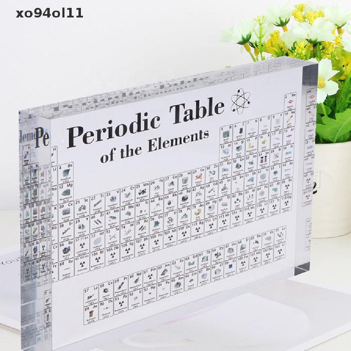 Jual Xo Meja Periodik Dengan Bahan Kimia Display Akrilik Untuk Meja ...