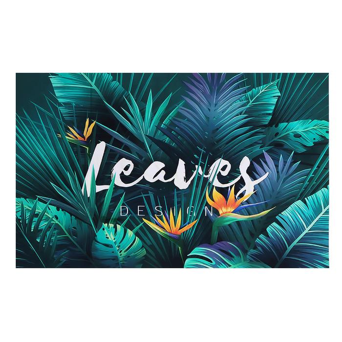 Jual ADT Backdrop hutan hijau tropis Daun Vinyl Backdrops Palm Trees - Jakarta Pusat - ARASOU ...