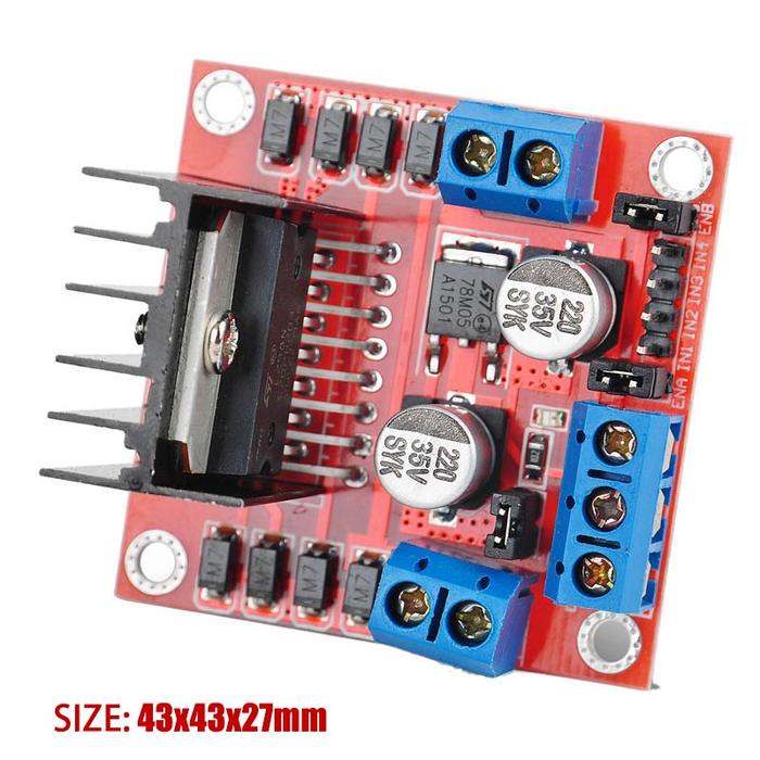 Jual 1pc L298N Dc Stepper Motor Driver Modul Dual H Bridge Control ...