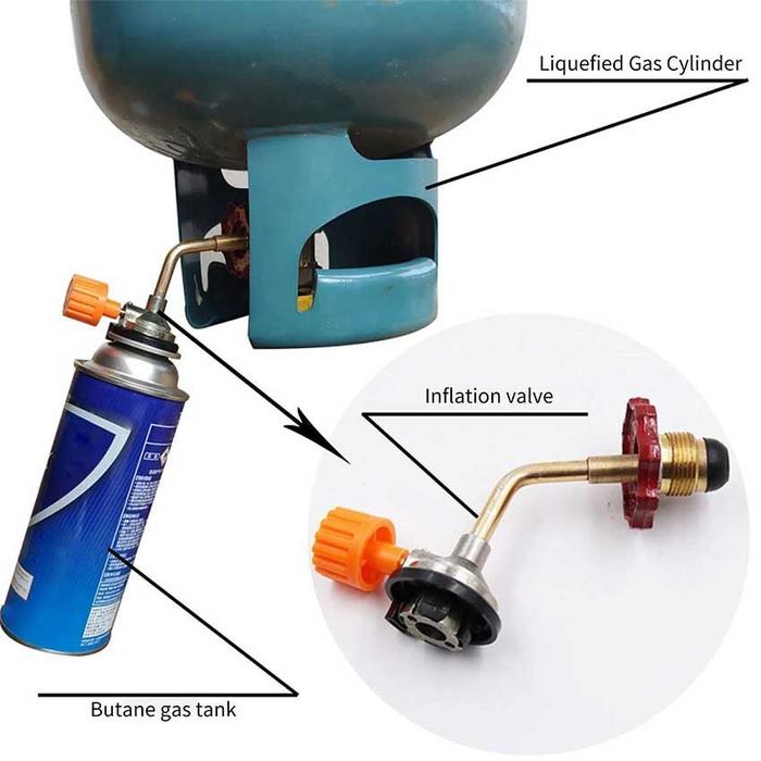 Jual Alat Refill Isi Ulang Gas Kaleng Portable / Adaptor Kaleng Refill ...