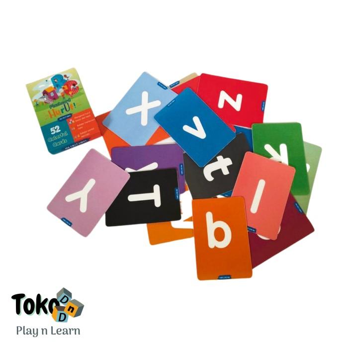 Jual Mainan Edukasi Edukatif Anak Flash Cards Huruf Abjad Kartu ...
