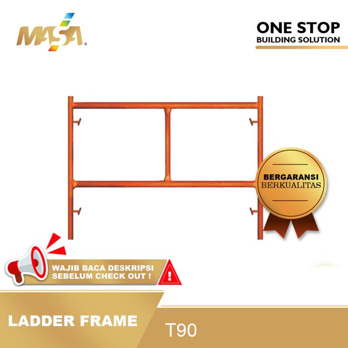 Jual LADDER FRAME STEGER PERANCAH T90 SNI SCAFFOLDING (FRAME ONLY ...