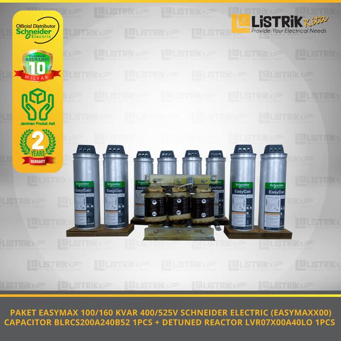 Jual SCHNEIDER PACKAGE 1000 KVAR EASY CAN (525V)+DR MAX - EASYMAXX00 ...