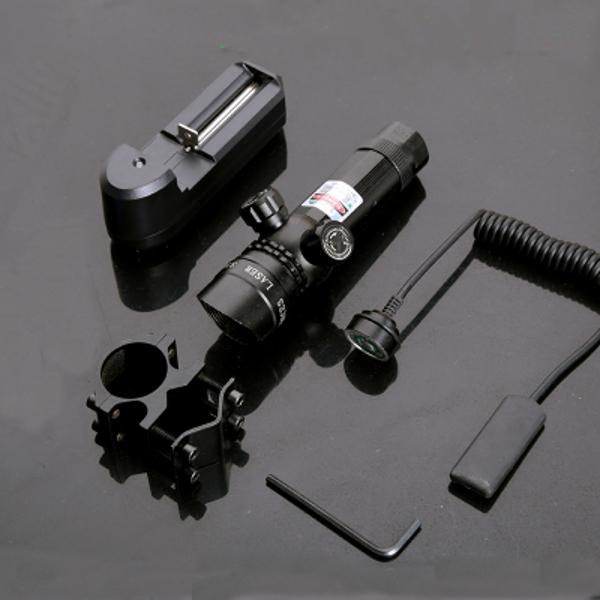 Jual HP Hand Adjustable Red Dot Laser Sight Light Scope Barrel Rail ...