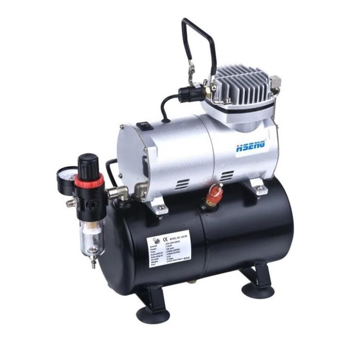Jual PM 220V 50HZ AC 20-23L/MIN 1/6HP Mini Electric Piston Compressor ...