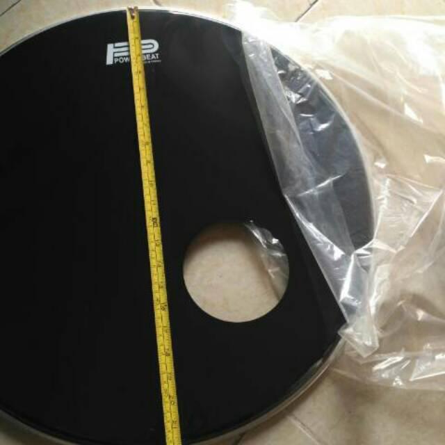 Jual Mika 22 inc bolong 56 cm Skinhead 22 Kulit Bass Drum Depan Ada ...