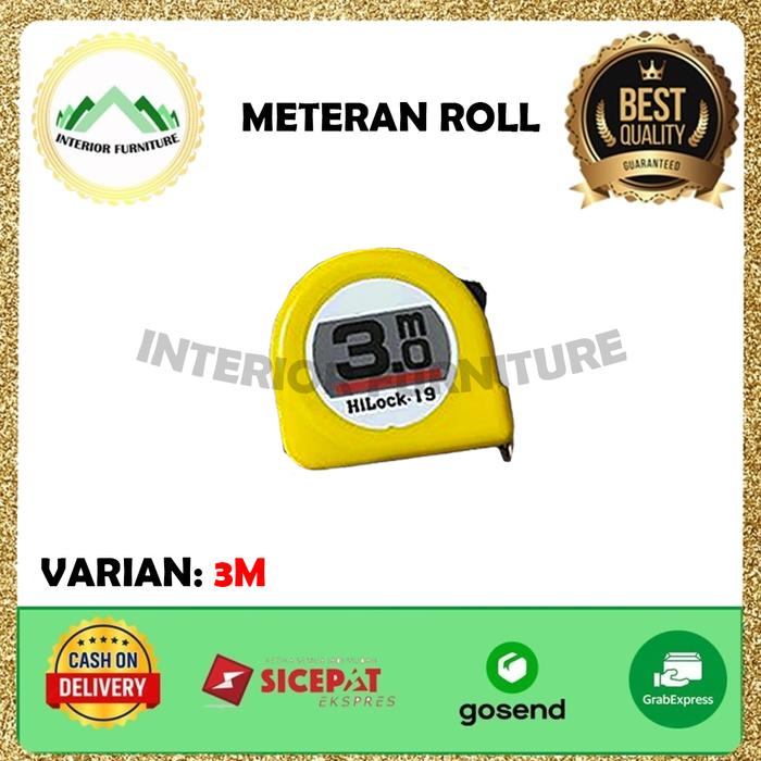 Jual Meteran Roll Meteran Bangunan Meteran Tancap 3M 5M 7.5M 10M - 3 ...