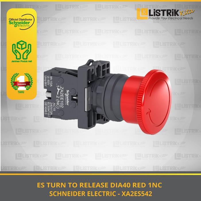 Jual SCHNEIDER Emergency Stop DIA40 RED 1NC - XA2ES542 - Jakarta Timur ...