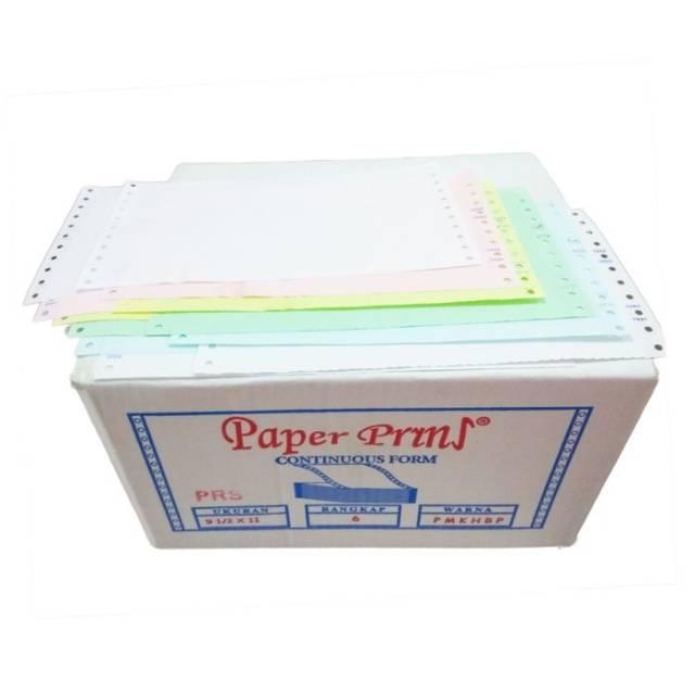 Jual Kertas Komputer Continuous Form 6Ply Full Atau Bagi 2 Paper Prins ...