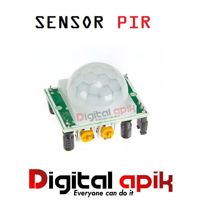 Jual Sensor PIR HC-SR501 Gerak Deteksi Manusia Motion Infrared Detector ...