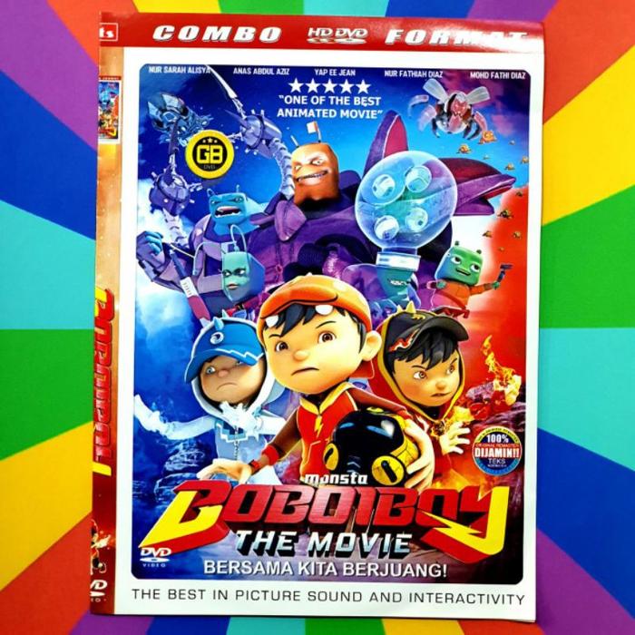 Jual Terlaris Kaset Dvd Film Animasi Kartun Boboiboy The Movie - Film ...