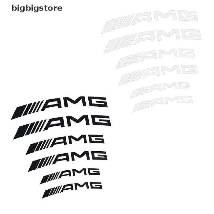 Jual Besar 6PCS/Set Stiker Stiker Logo Huruf Mobil Stiker AMG Untuk ...