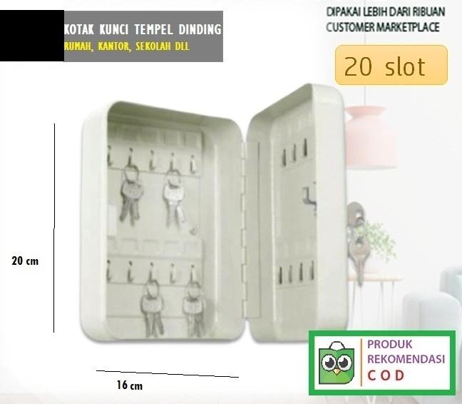 Promo COD KEYBOX KOTAK KUNCI BESI DINDING KEY BOX KOTAK GANTUNGAN KUNCI ...