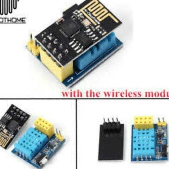 Jual Dht11 esp8266 WiFi esp-01 Module sensor Arduino uno Mega - Jakarta Barat - Burjo Office ...
