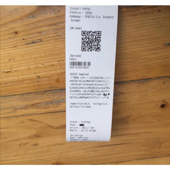 Jual Direct Sticker Thermal Label 58mm X 5 Meters - Sticker Paper Label ...