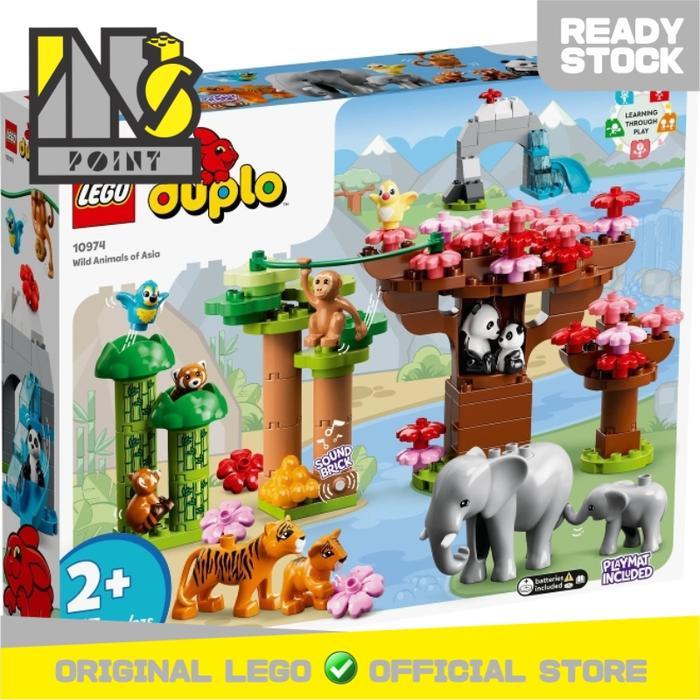 Promo LEGO 10974 - Duplo - Wild Animals Of Asia Cicil 0% 3x - Jakarta ...