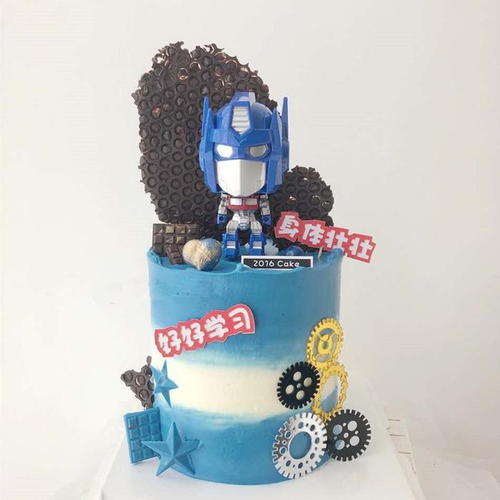Jual Topper Kue Desain Kartun Ultraman Transformer Dinosaurus Superman ...