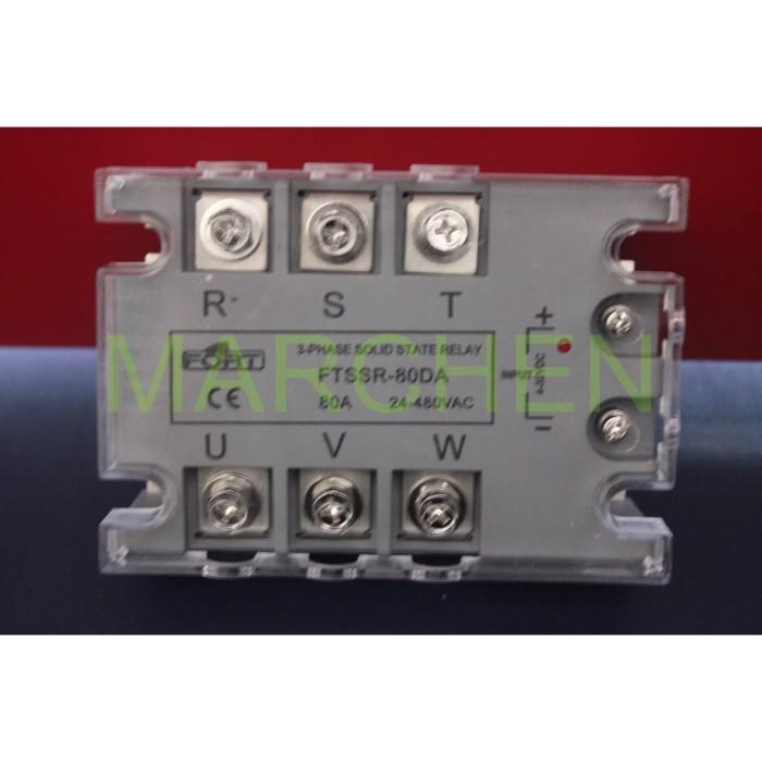 Jual Solid State Relay SSR 80DA DC-AC 80A 3 Phase Best - Jakarta ...