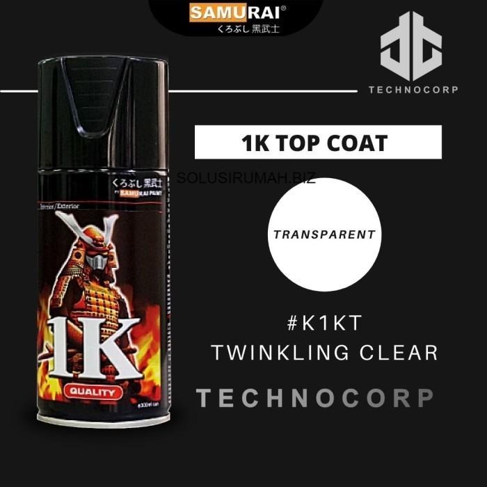 Jual Cat Semprot SAMURAI PAINT K1KT TWINKLING CLEAR 1K / CLEAR METALLIC ...