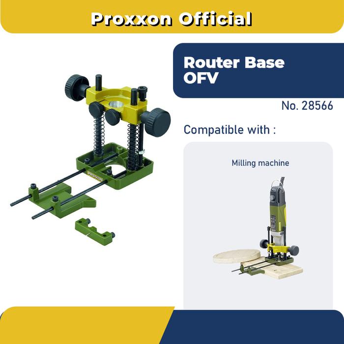 Jual PROXXON 28566 MESIN PROFIL ROUTER TRIMMER KAYU ROUTER BASE OFV ...