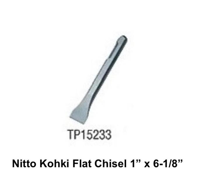 Jual TP15233 Flat Chisel 25x155 for CH-24 AIr Chipper Nitto Kohki Japa ...