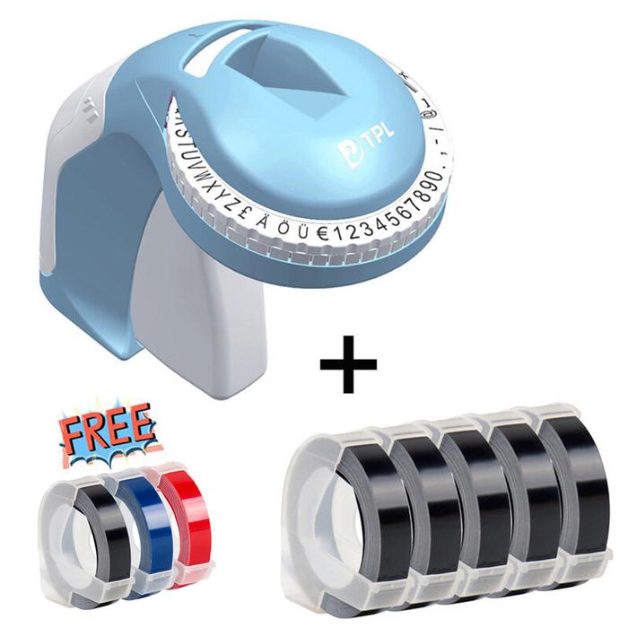 Jual C12965 Mesin Tik Emboss 3D Printer Label Cetak Timbul 3D Portabel ...