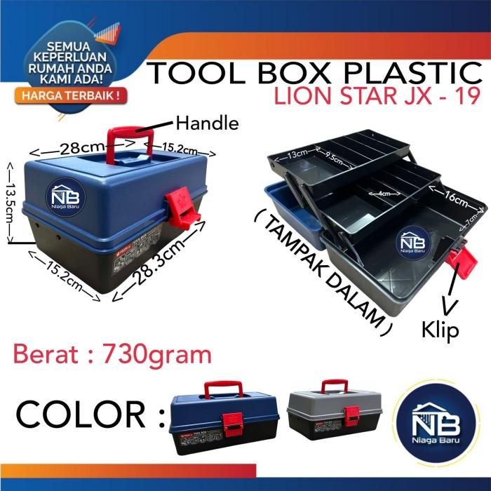 Jual my vedic Tool Box Toolbox Lion Star Jx-19 Toolbox 01 - Jakarta Barat - my vedic | Tokopedia