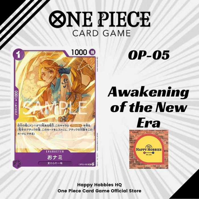 Jual One Piece Card Game OP05-062 O-Nami UC - Kota Surabaya - Happy ...