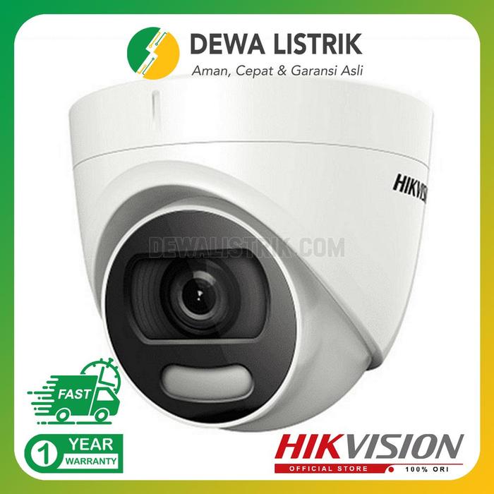 Jual Hikvision DS-2CE70DF0T-MF - CCTV - 2 MP ColorVu Fixed Turret Camera, B - Jakarta Pusat ...