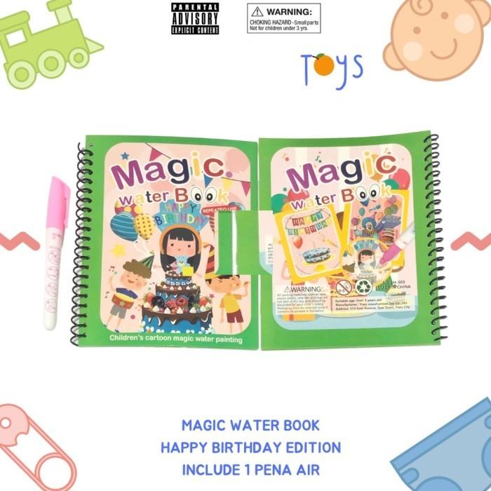 Jual Magic Water Book/Buku Mewarnai Air - Rainbow Pony - Kota Makassar ...