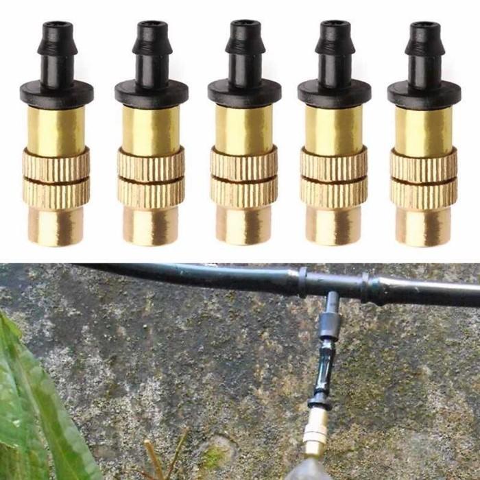 Promo WATER MIST SPRINKLER KABUT SPRINKLE EMBUN IRIGASI AIR TAMAN NOZEL ...