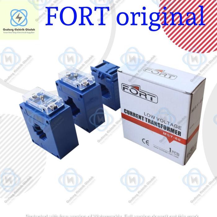 Jual CURRENT TRANSFORMER MSY-60 series (PREMIUM) - FORT - 800 - Jakarta ...