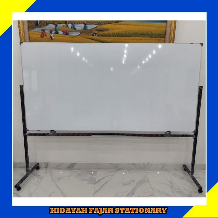 Jual 👍 papan tulis standing - whiteboard magnet 120 x 240 - Kota Bekasi ...