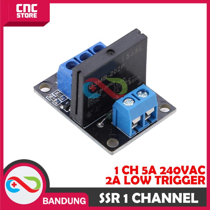 Promo SSR SOLID STATE RELAY MODULE 1 CHANNEL 5V DC FOR ARDUINO - Kota ...