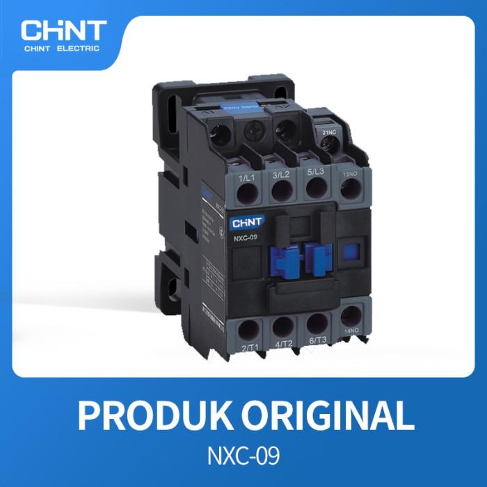 Promo CHINT AC Contactor NXC COIL 24V/magnetic contactor - NXC-100 ...