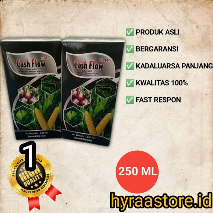 Jual Insektisida Sistemik Emamectin Benzoat Cashflow 30 Ec 250Ml - Obat ...