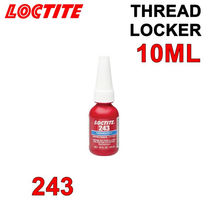 Promo LOCTITE Thread Lock 243 10ml Threadlocker Medium Baut Mur ...
