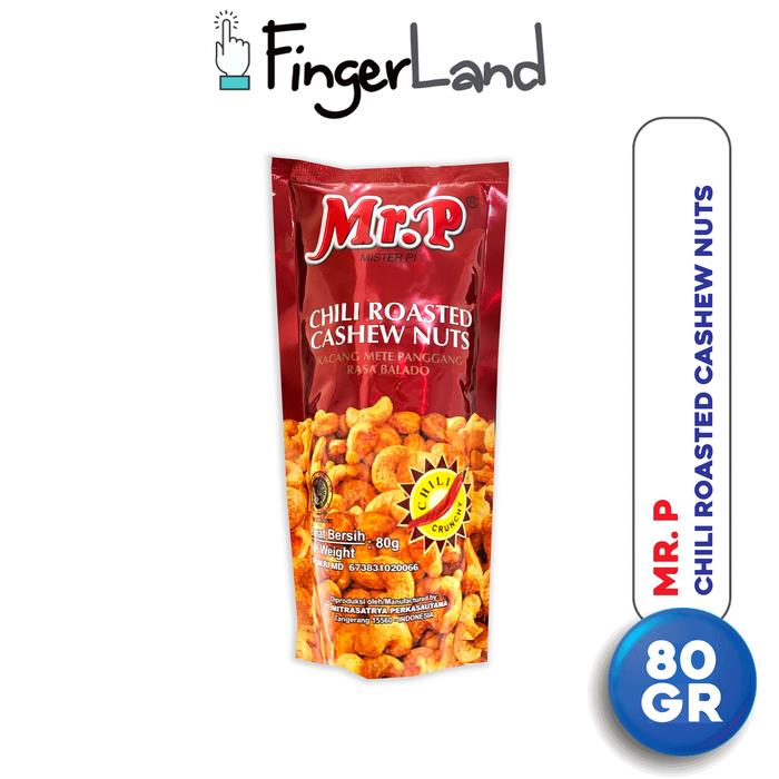 Promo MR. P Chili Roasted Cashew Nuts 80 gram Kacang Mete Balado Panggang - Jakarta Pusat ...